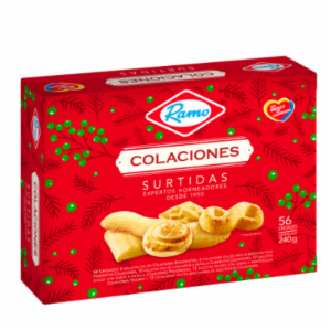 Galletas Ramo Colaciones Surtidas Navidad Cajax235G